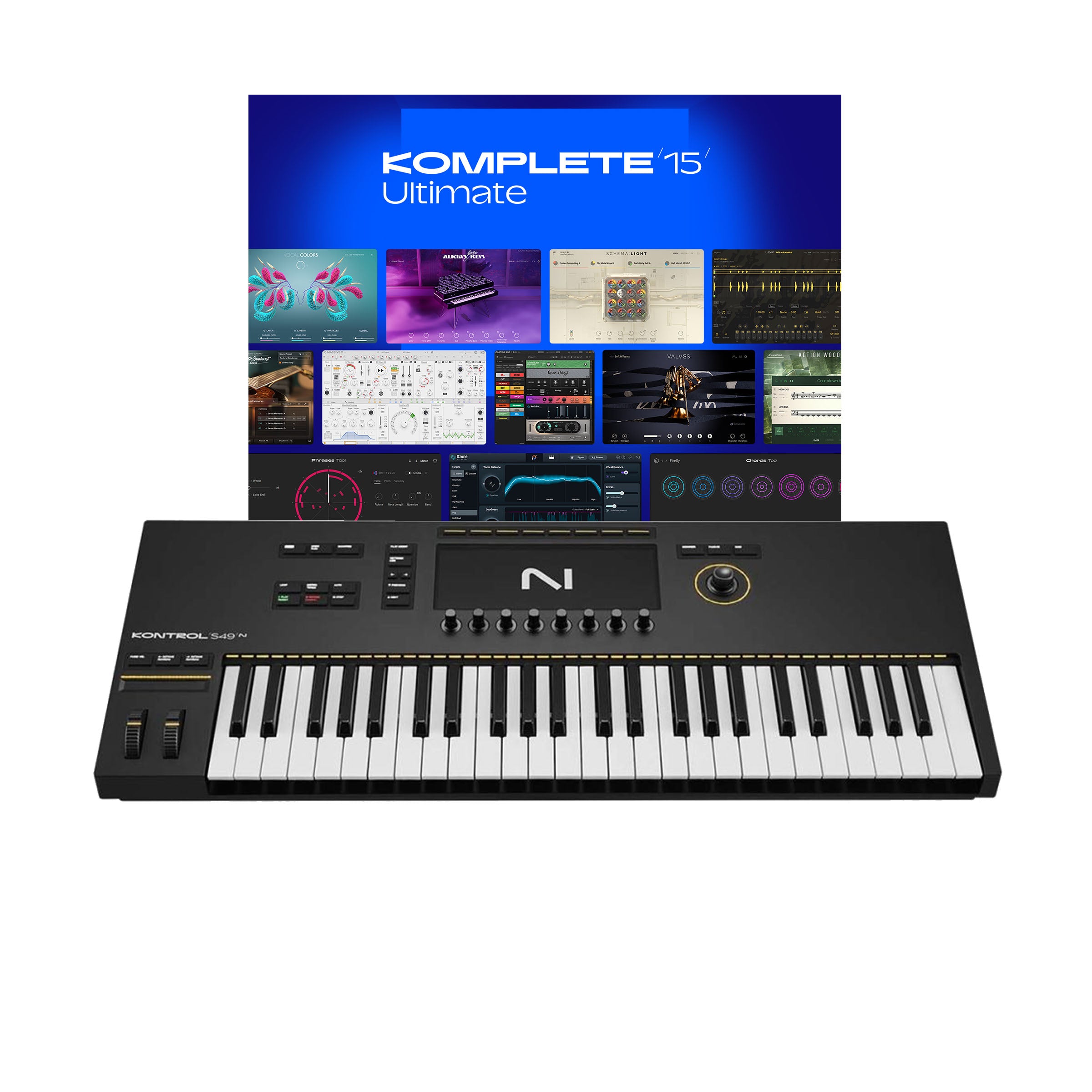 Native Instruments Kontrol S49 MK3 With Komplete 15 Ultimate (Download