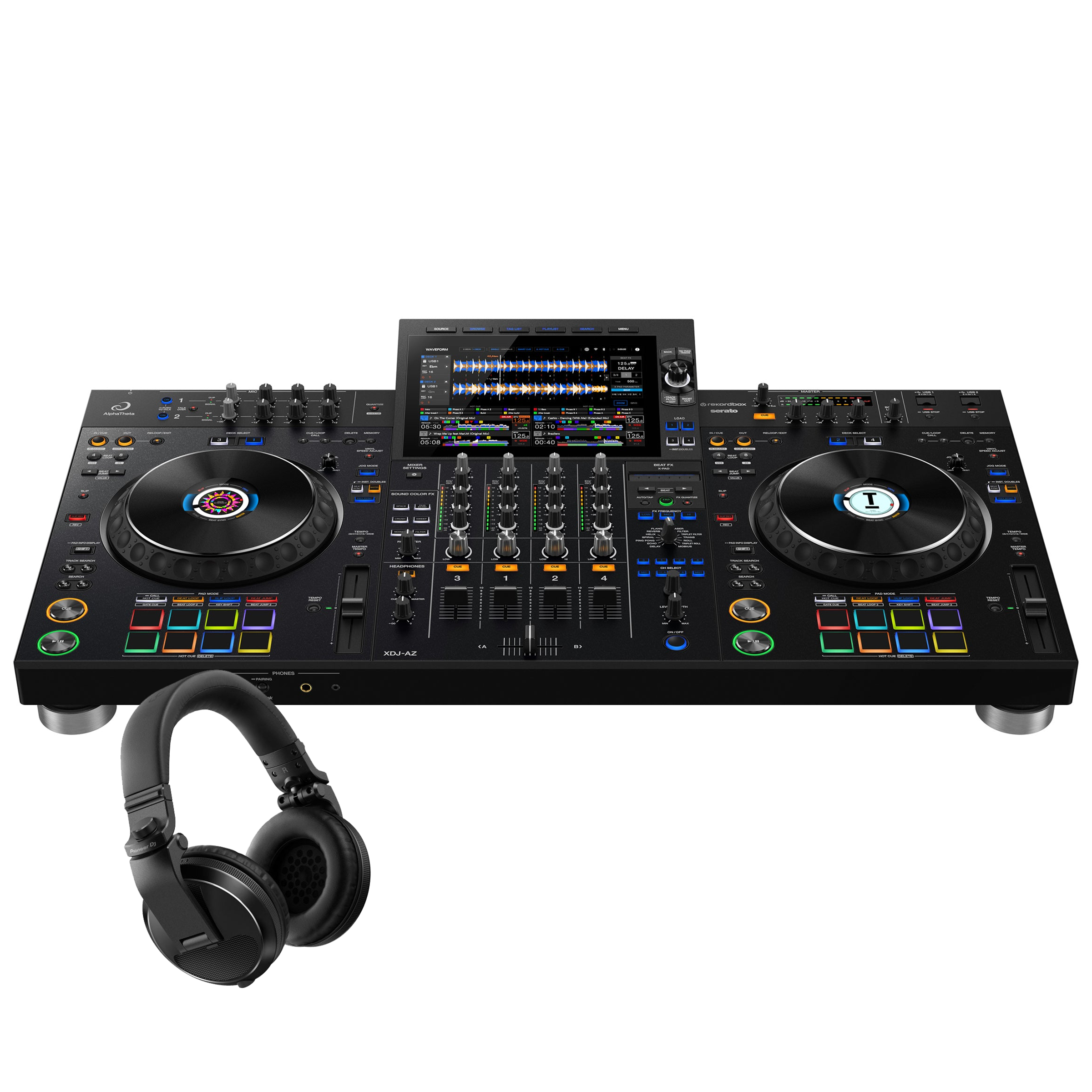AlphaTheta XDJ-AZ + HDJ-X5 Bundle