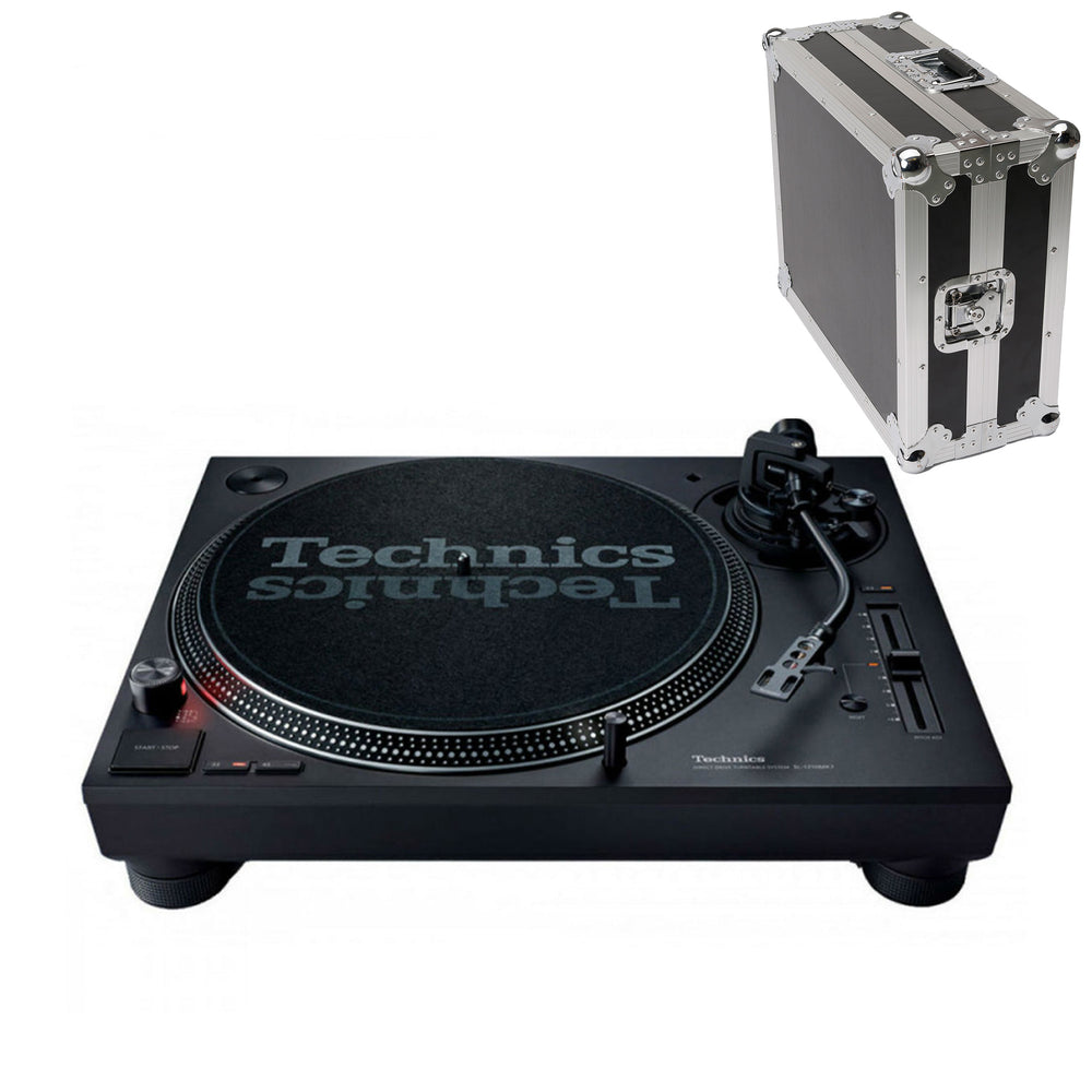 Technics SL 1210 MK7 with Flight Case